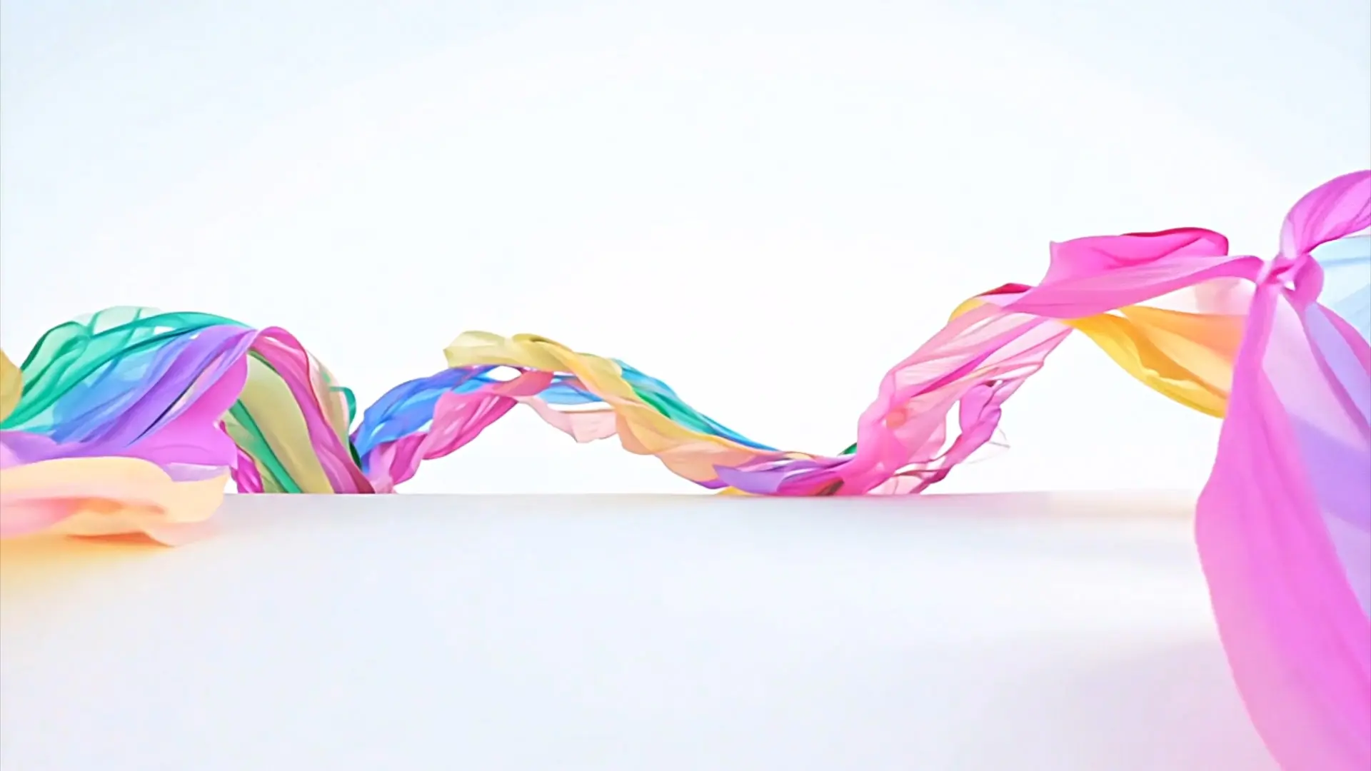 Colorful Ribbon Flow Background For Dynamic Title Animation | Videos